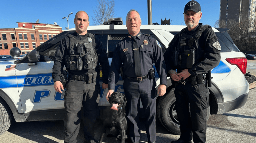 Worcester Police Welcomes 3 New Officers, A Friendly Find K9, 26 ...